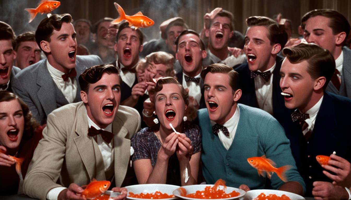 Swallowing Live Goldfish Was a 1930s College Fad – historyandmystery.org